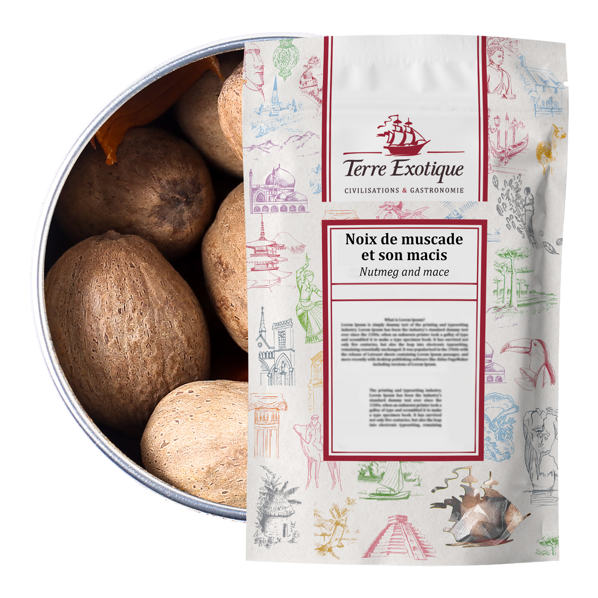 Nutmeg Whole — Savory Gourmet