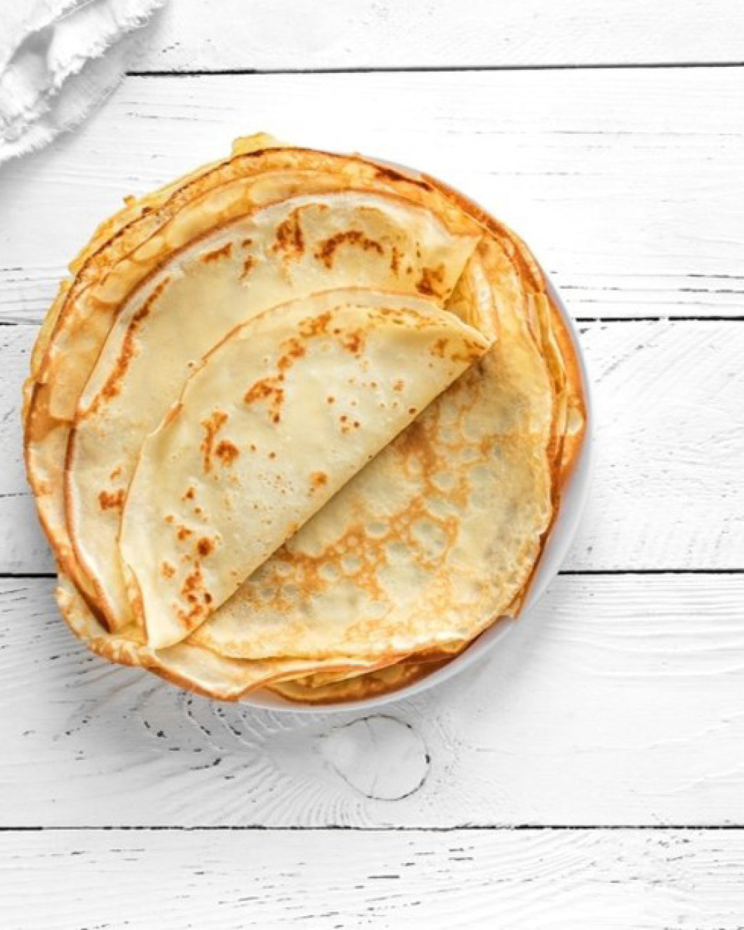 Thin Crepe Plain 14 in — Savory Gourmet