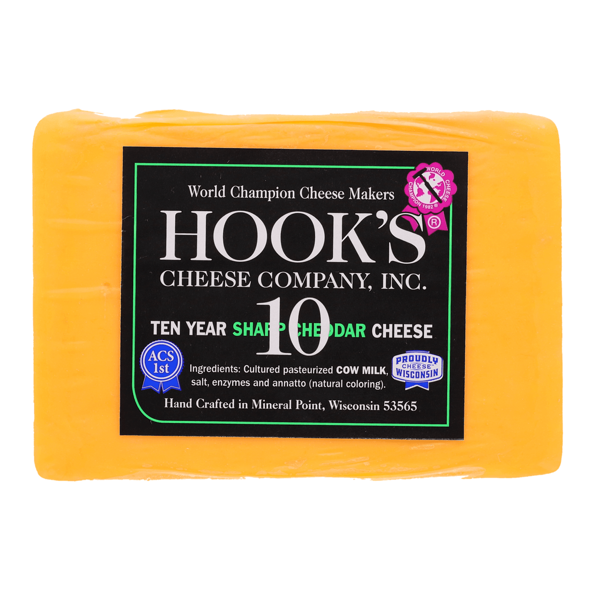 Yellow Cheddar 10 Years 1 lb — Savory Gourmet