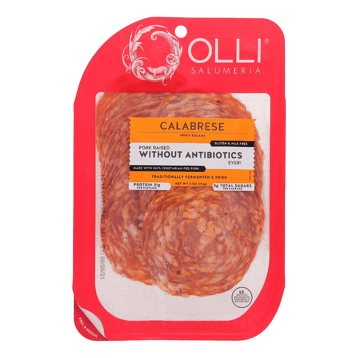 Calabrese Sliced 4 oz — Savory Gourmet
