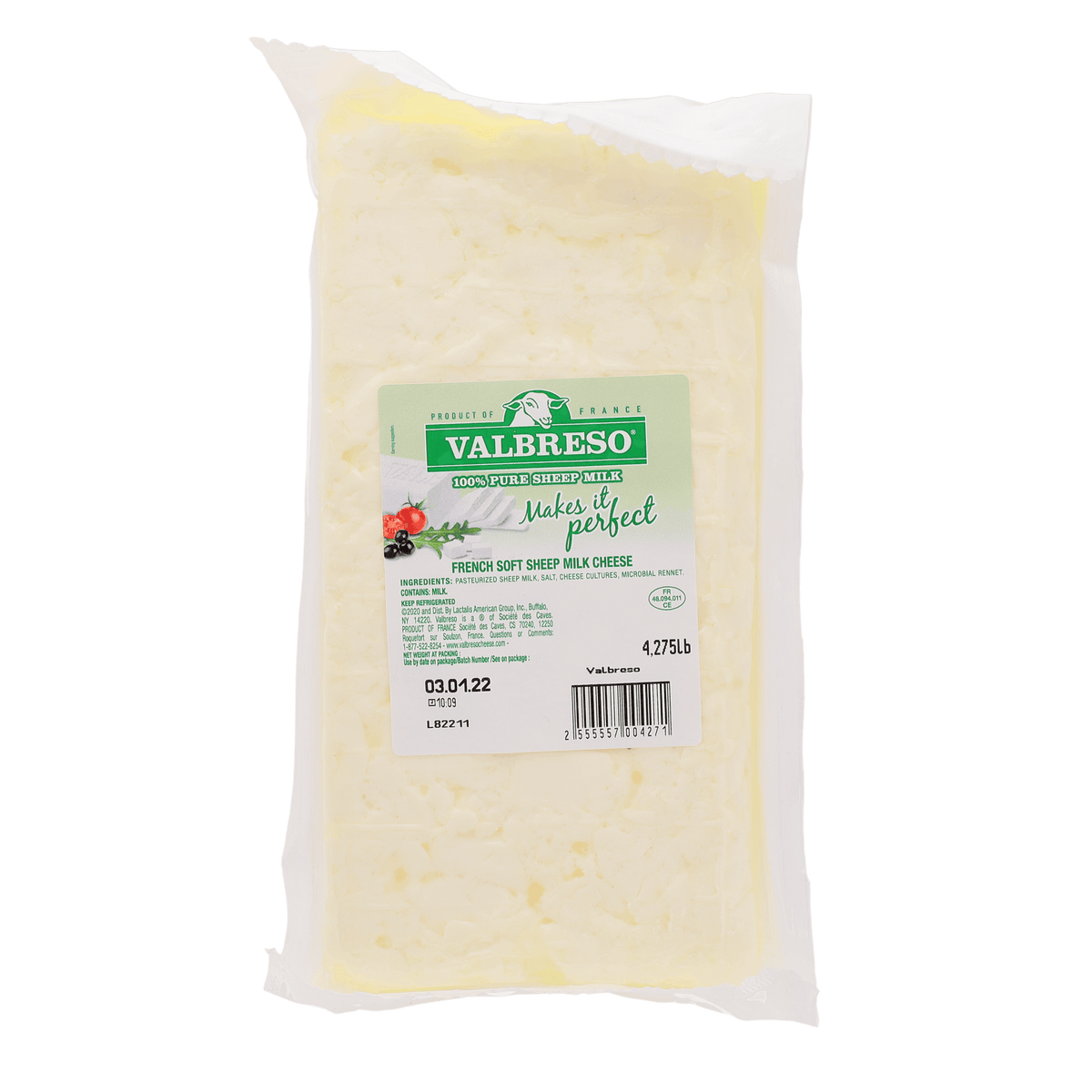 French Feta in Brine 4 lbs — Savory Gourmet